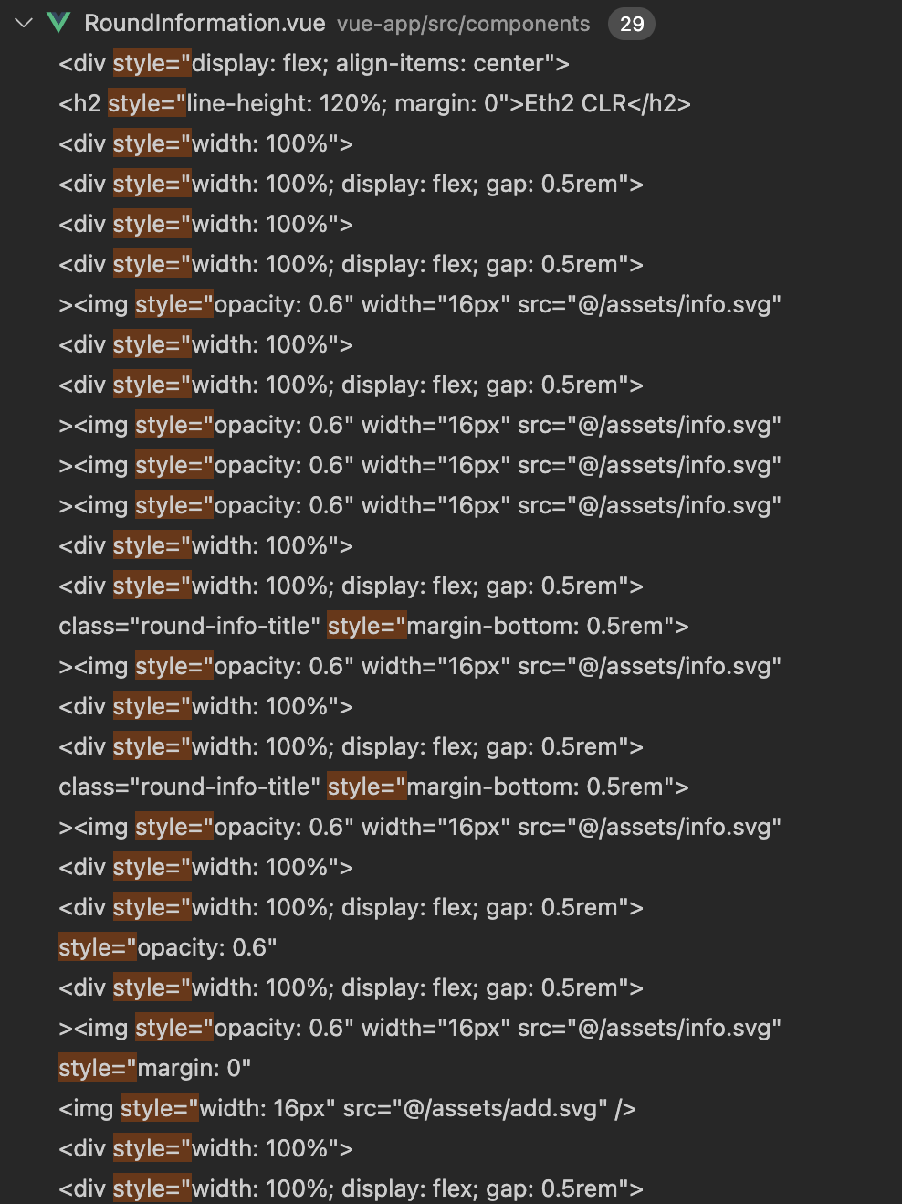 Extract inline styling to CSS classes · Issue #261 · ethereum/clrfund · GitHub