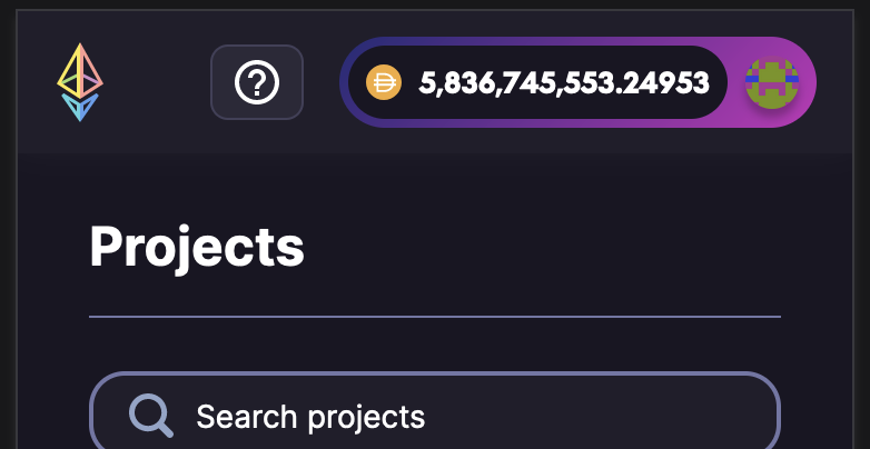 Truncate native token balance in WalletWidget · Issue #327 · ethereum/clrfund · GitHub