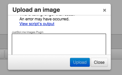[OJS] TinyMCE can't upload an image · Issue #3064 · pkp/pkp-lib · GitHub