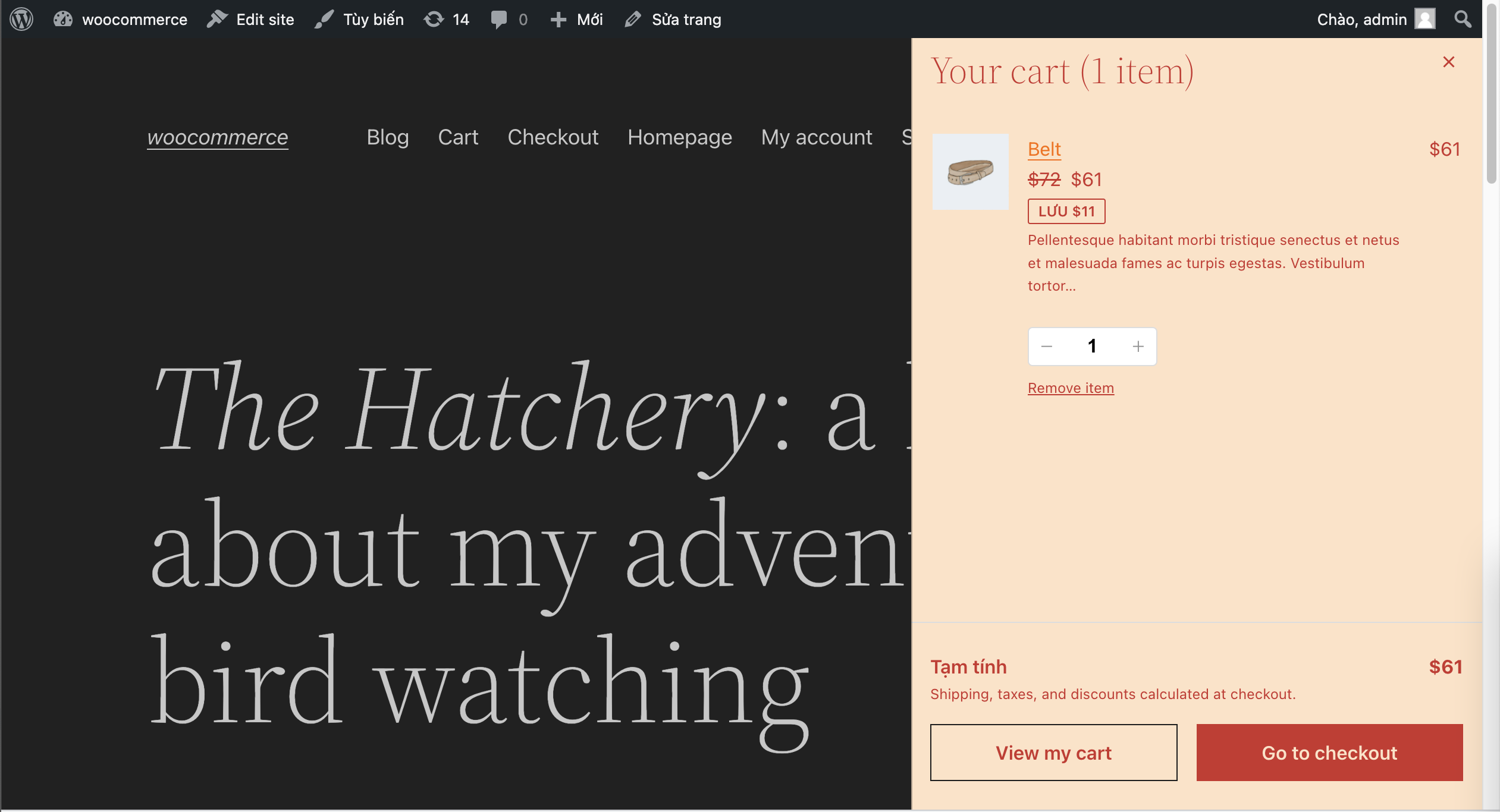 Mini Cart Style Doesnt Apply To Quantity Input · Issue 6029 · Woocommercewoocommerce Blocks