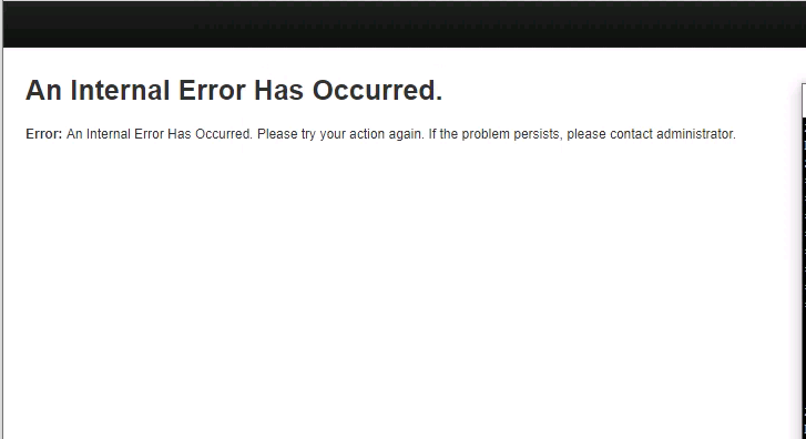 Misp Ui Shows An Internal Error Has Occurred After A Fresh Installation · Issue 7680 · Misp 1497