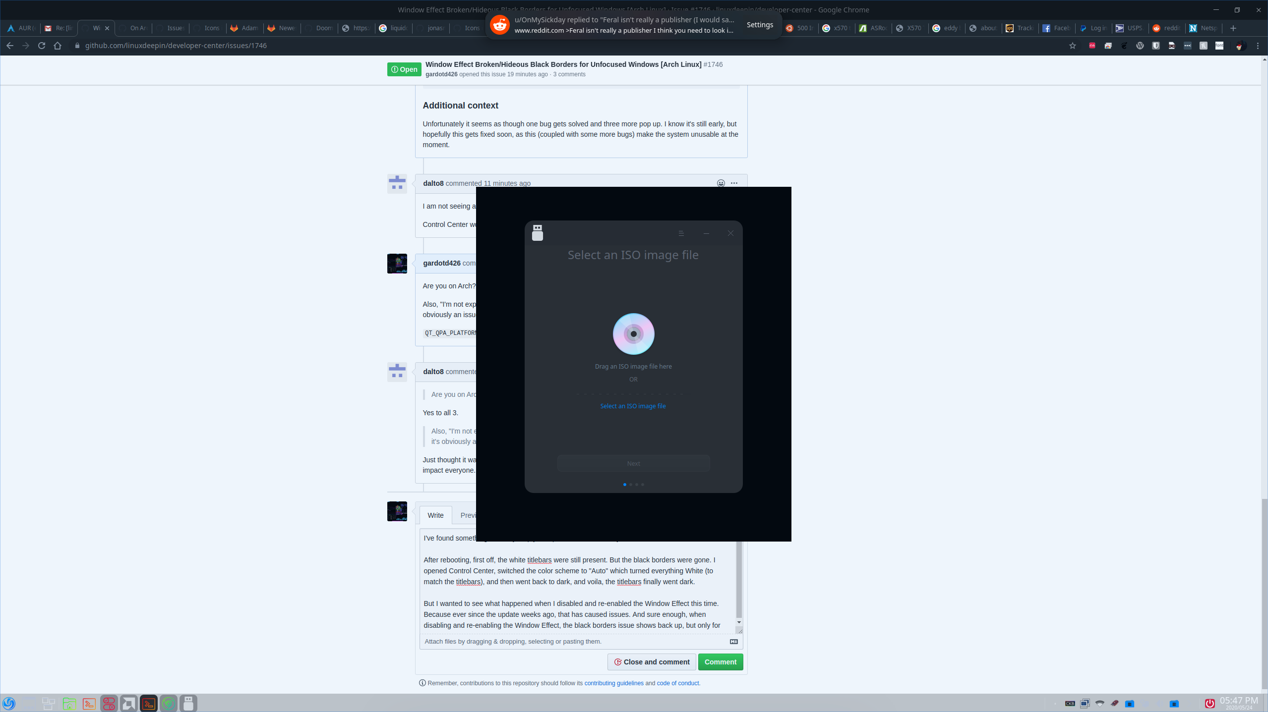 Window Effect Broken/Hideous Black Borders for Unfocused Windows [Arch ...