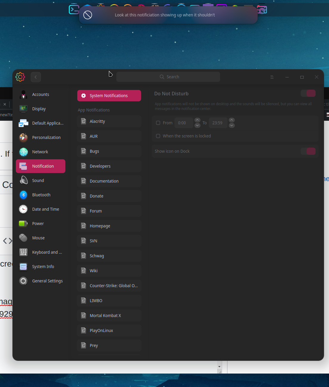 "Do Not Disturb" in Control Center Will NOT Work Unless a Specific Time Window is Set · Issue ...