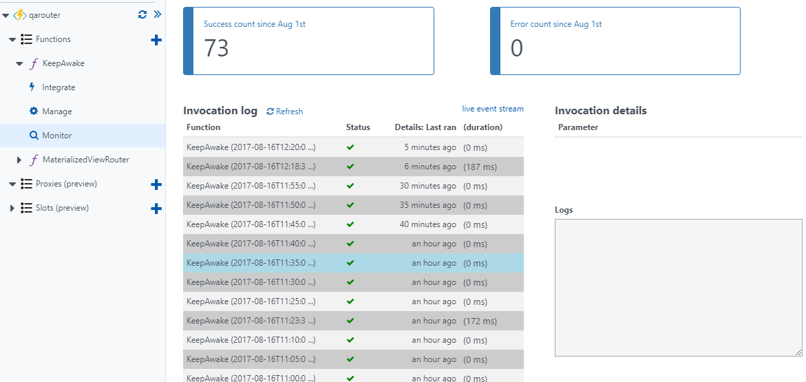 Timer Trigger Not Firing At The Expected Time Durations · Issue 1795 · Azureazure Functions