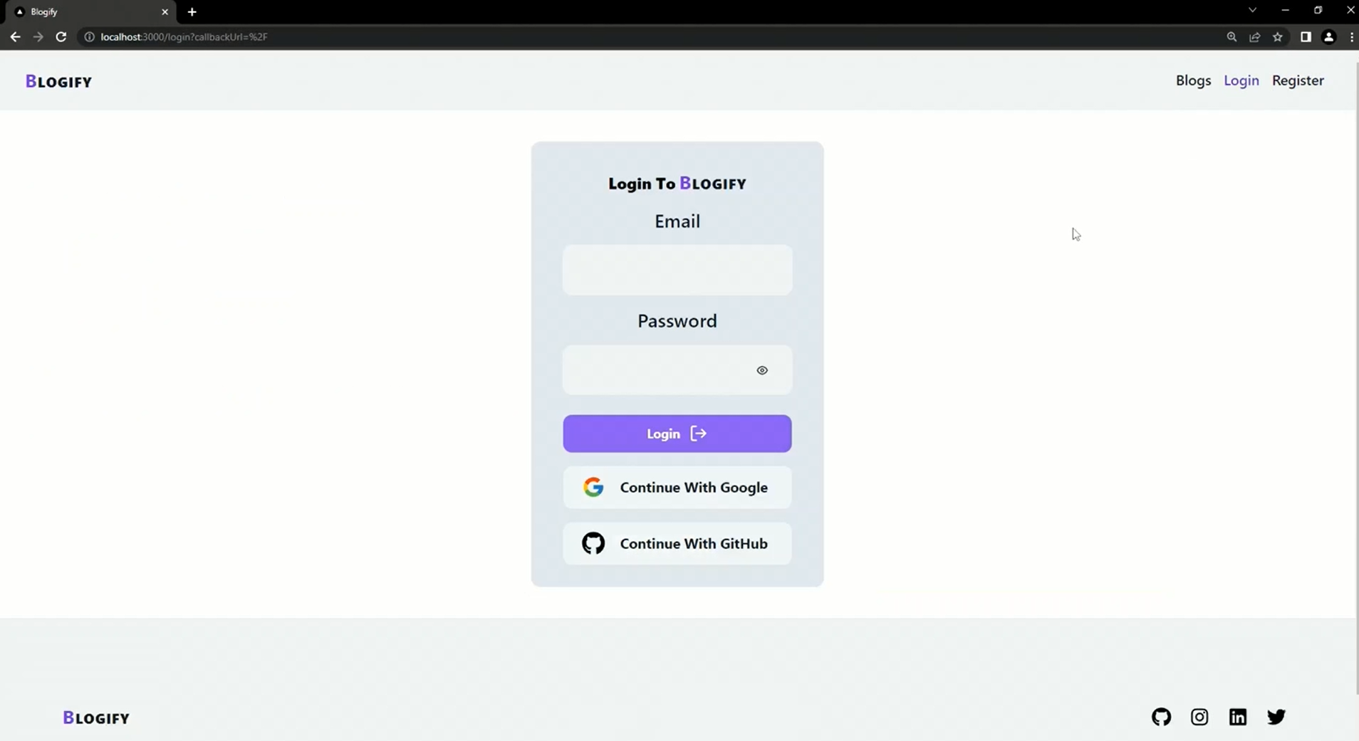 GitHub - ndkaur/Blogify