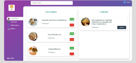 GitHub - sidn19/online-canteen-management-system: Online College ...