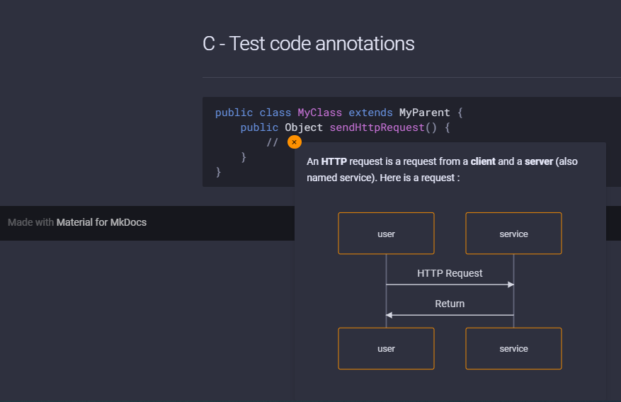 Code annotations at the bottom of a page add additional space · Issue #3639 · squidfunk/mkdocs ...