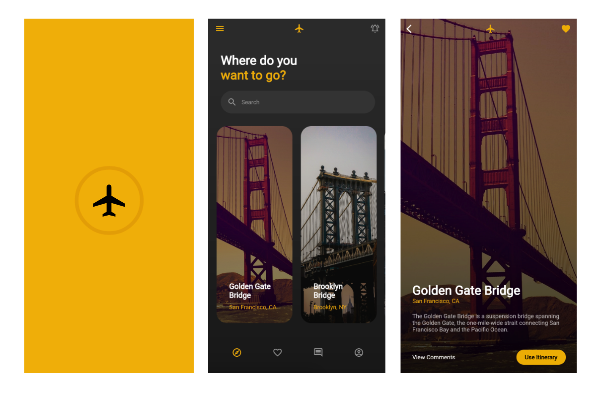 GitHub - thyagosouza/flutter_bridges_world: A simple 3-page Flutter Application / Bridges of the ...