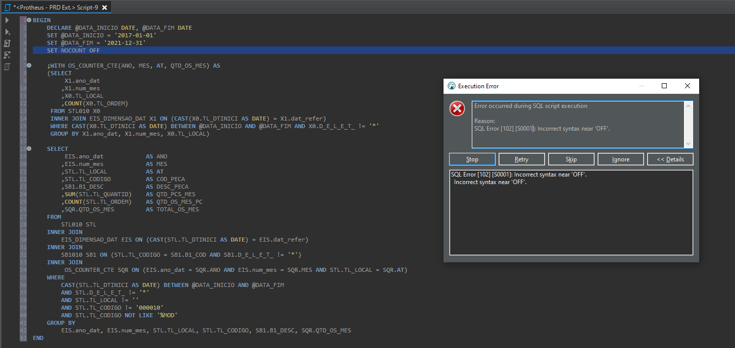 A bug was found when trying to use CTE · Issue #11754 · dbeaver/dbeaver ...