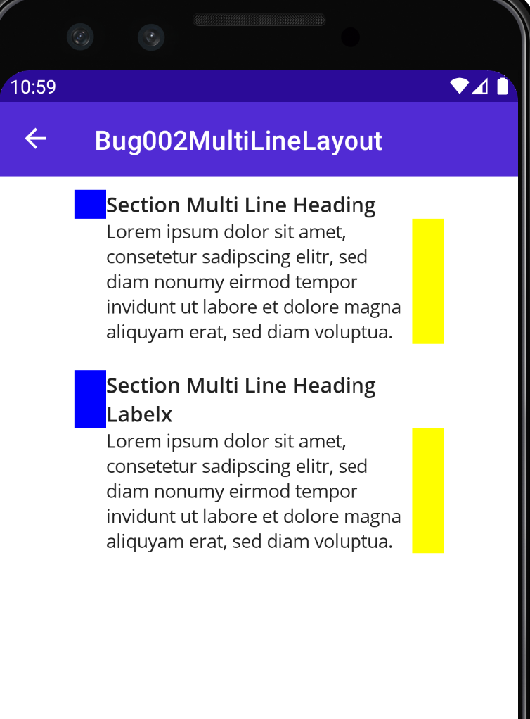 Wrong height for multi-line Label under certain conditions · Issue #11358 · dotnet/maui · GitHub