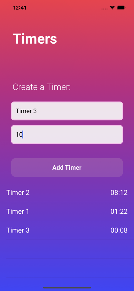 GitHub - nevzorov46/Timers