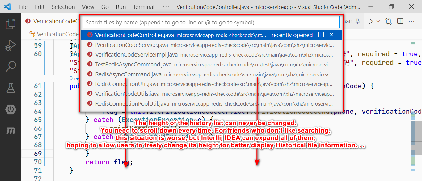 Allow to change the height of the quick pick control · Issue #130845 ...
