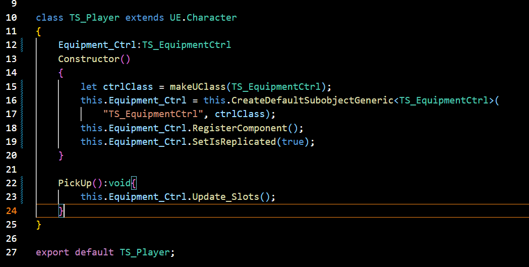 [UE] Bug: ts派生的actorcomonent使用rpc，不能被ts派生的actor调用。但是可以被蓝图派生的actor调用 代码https://github.com/yyj2013 ...