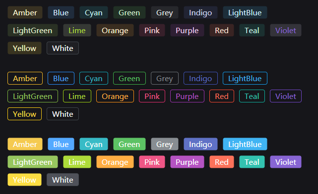 Some Taglabel Colors Are Not The Same As Semi Design Tag Colors · Issue 192 · Irihitechsemi 