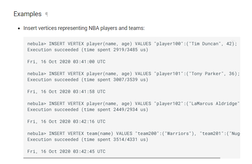 document "Nebula Graph CRUD" is wrong? · Issue #2470 · vesoft-inc/nebula · GitHub
