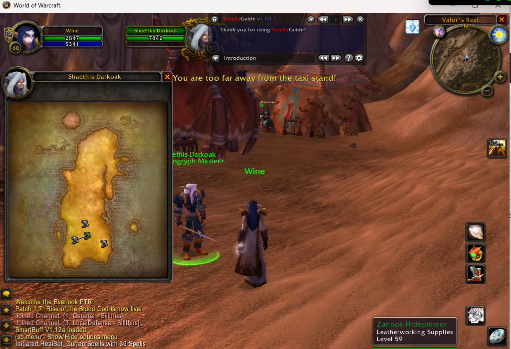 Flight master standing in wrong zone and nonfunctional · Issue #501 · Wall-core/Everlook ...