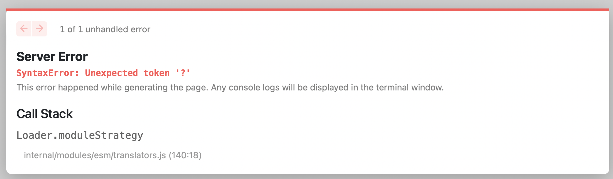 Unexpected Token "?" · Issue #287 · transitive-bullshit/nextjs-notion-starter-kit · GitHub