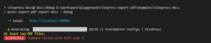 Failed to export on Windows system · Issue #4 · condorheroblog/vitepress-export-pdf · GitHub