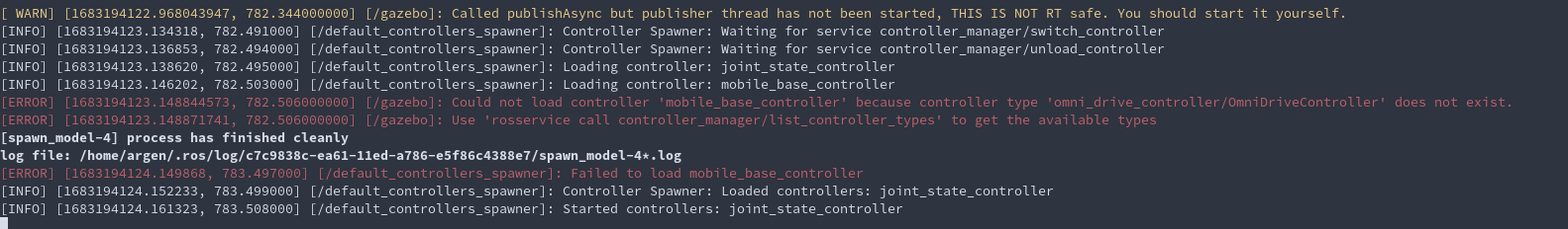 omni_drive_controller does not exist in noetic · Issue #1 · pal-robotics/omni_base_simulation ...