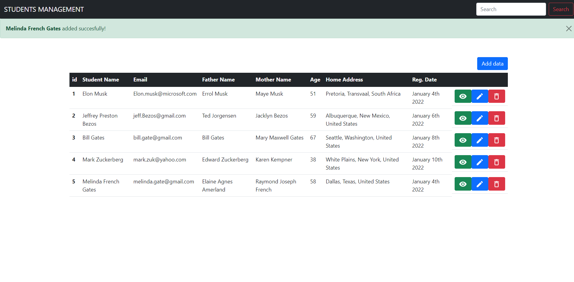 GitHub - Dawindersingh2001/Student-Management: Simple Web APP to manage ...