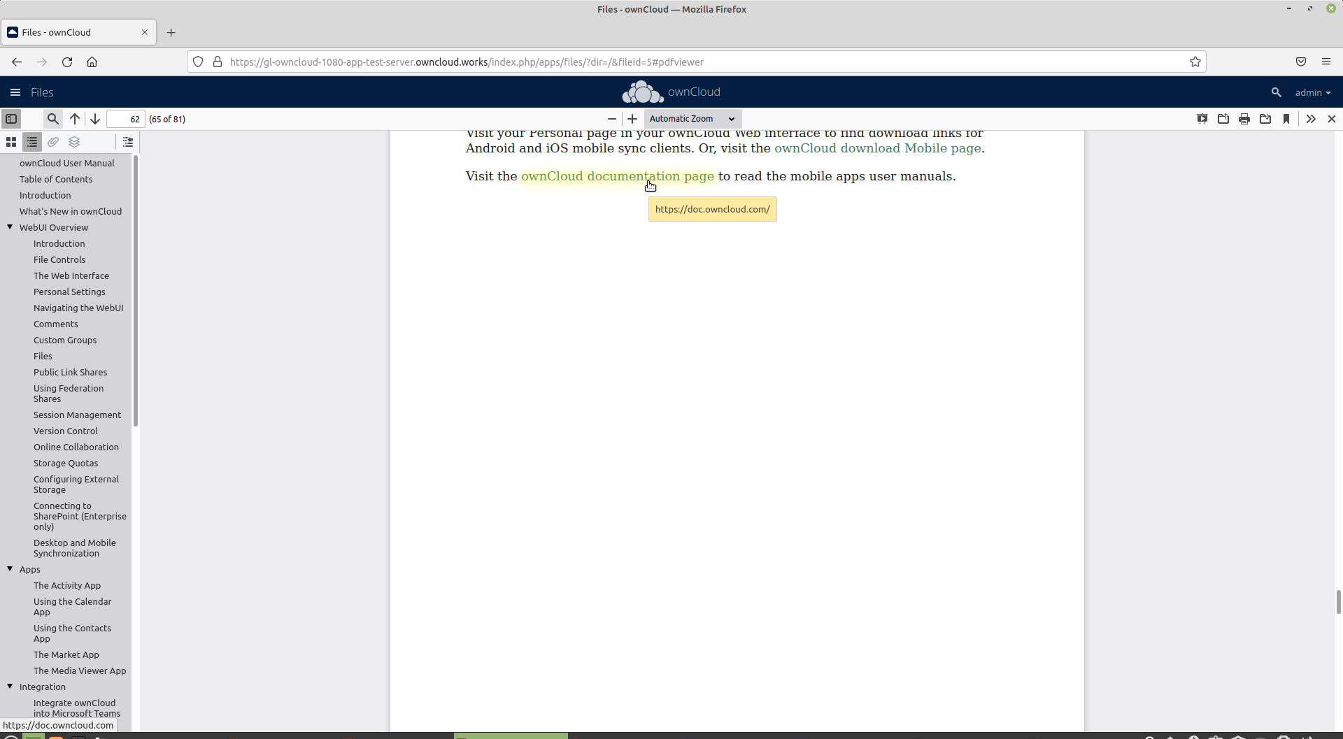 Links doesnt come up in new Tab or Window · Issue #296 · owncloud/files_pdfviewer · GitHub