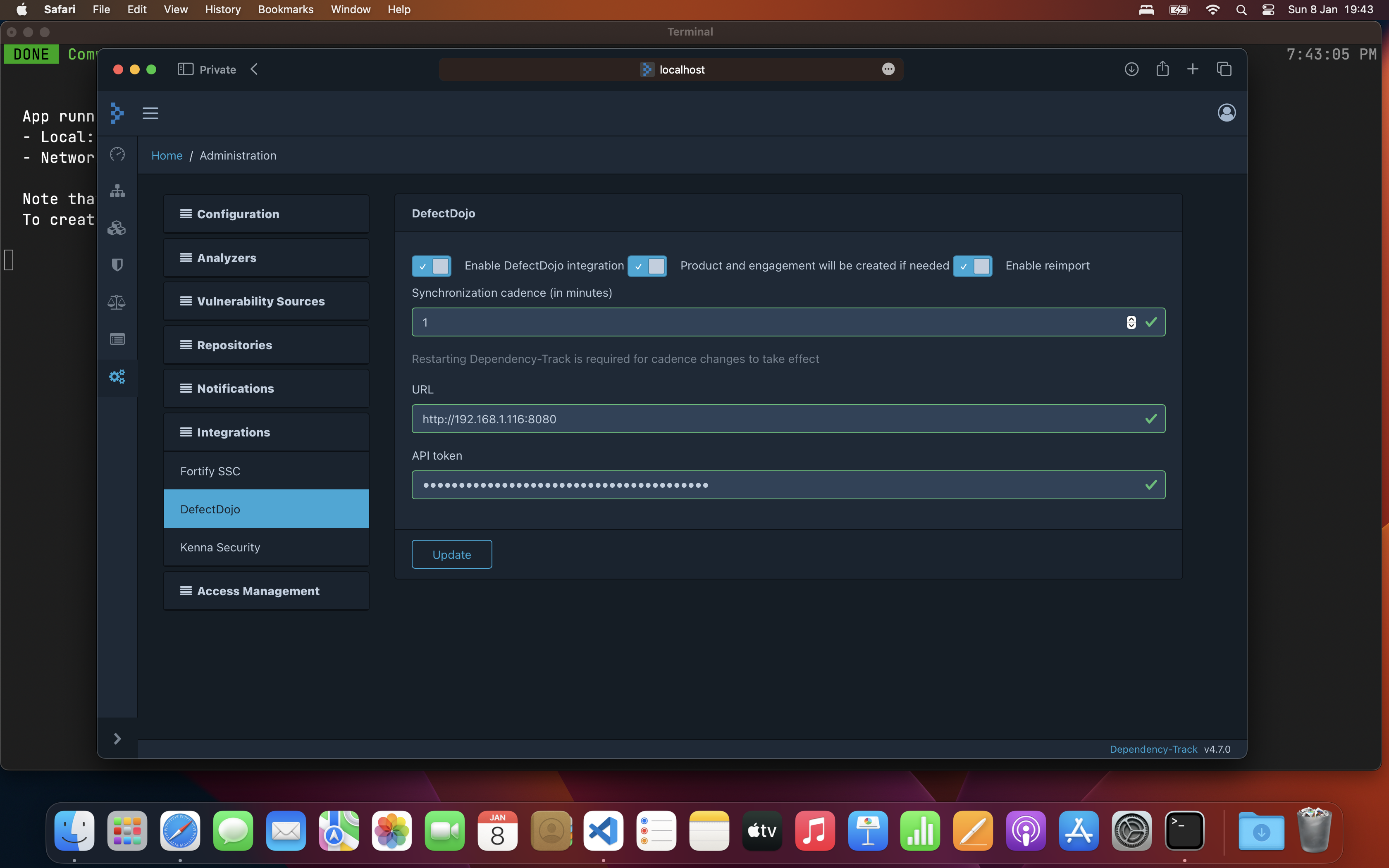 Possibility For Dependencytrack To Create A Defectdojo Product And Engagement · Issue 1323