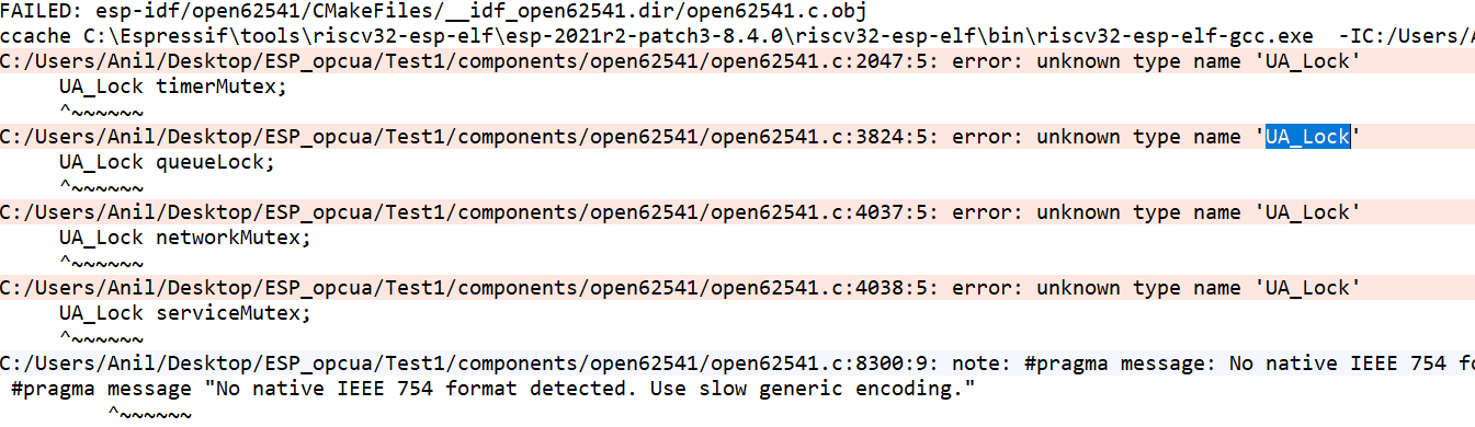 unknown type name 'UA_Lock' · Issue #5314 · open62541/open62541 · GitHub
