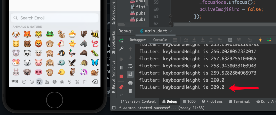 Switch between system keyboard and custom keyboard,there is jumping in the input box · Issue ...
