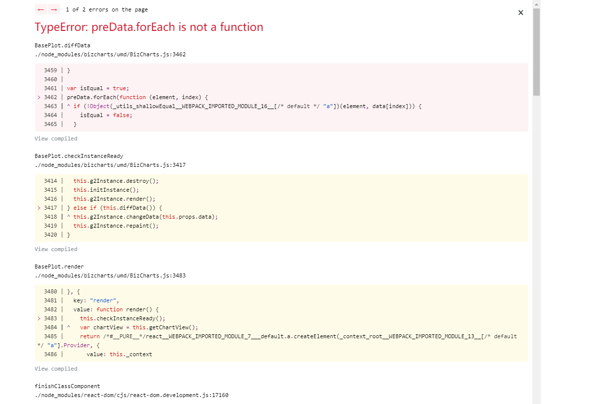 仪表盘使用value属性报错 · Issue #1329 · alibaba/BizCharts · GitHub