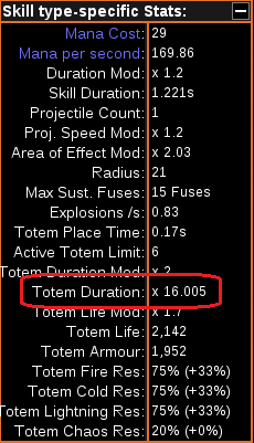 Skill Effect Duration is not supposed to increase Totem Duration · Issue #6526 ...