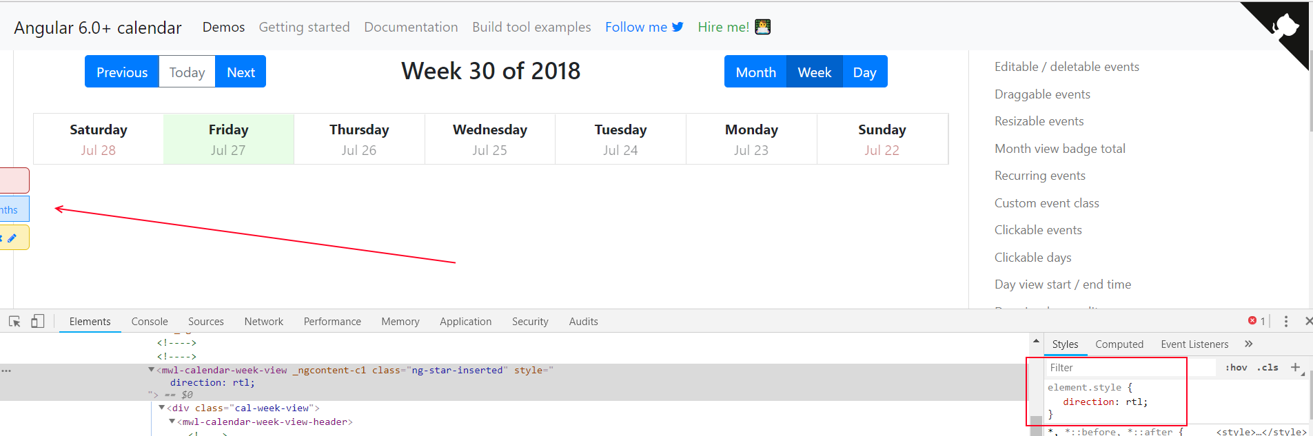 RTL support for week view · Issue #664 · mattlewis92/angular-calendar · GitHub