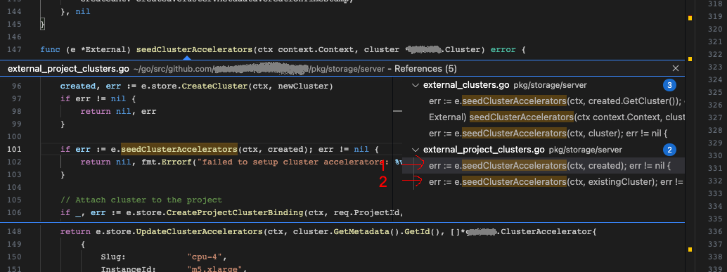 Parent Function Identifier on "Go To References" Window · Issue #187656 · microsoft/vscode · GitHub