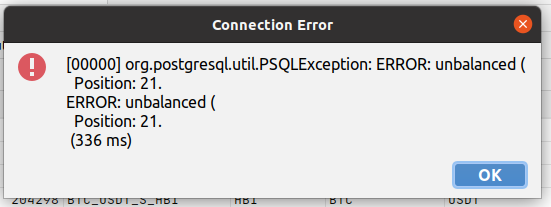 Cannot introspect QuestDB schema from Datagrip IDE · Issue #1196 · questdb/questdb · GitHub