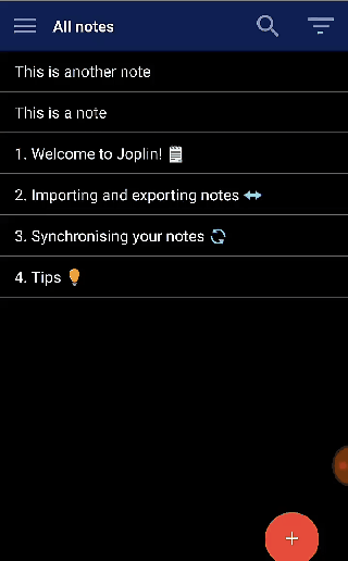 Mobile: On the "All Notes" Page, when a note is moved to another ...