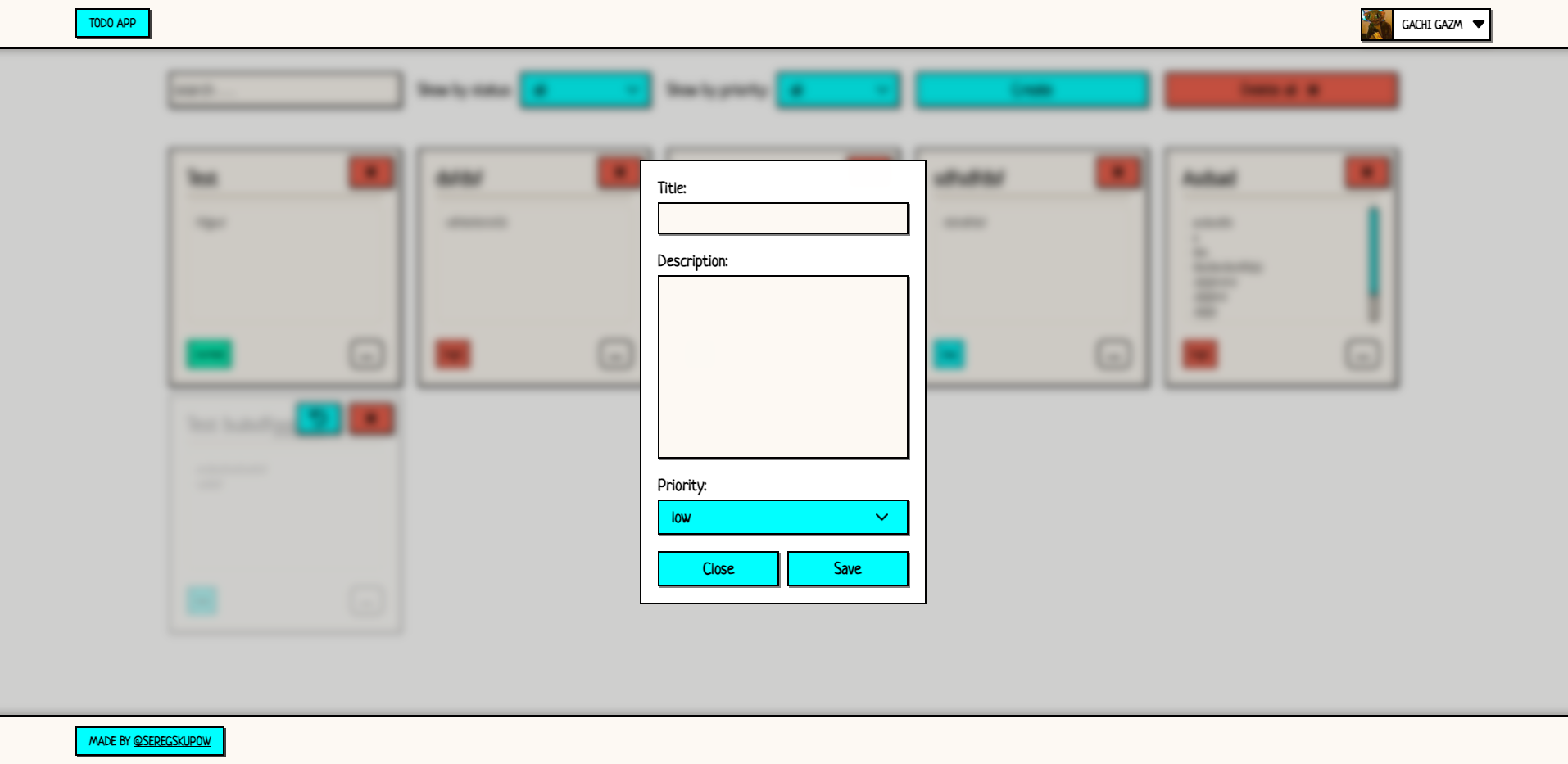 GitHub - seregskupow/react-todo