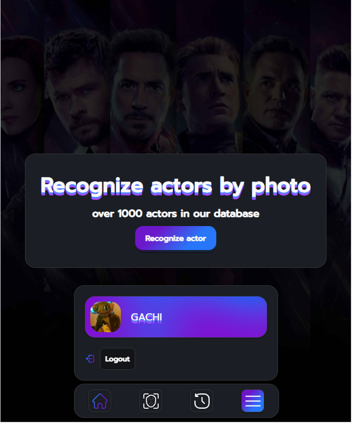 GitHub - seregskupow/face-recognition-app