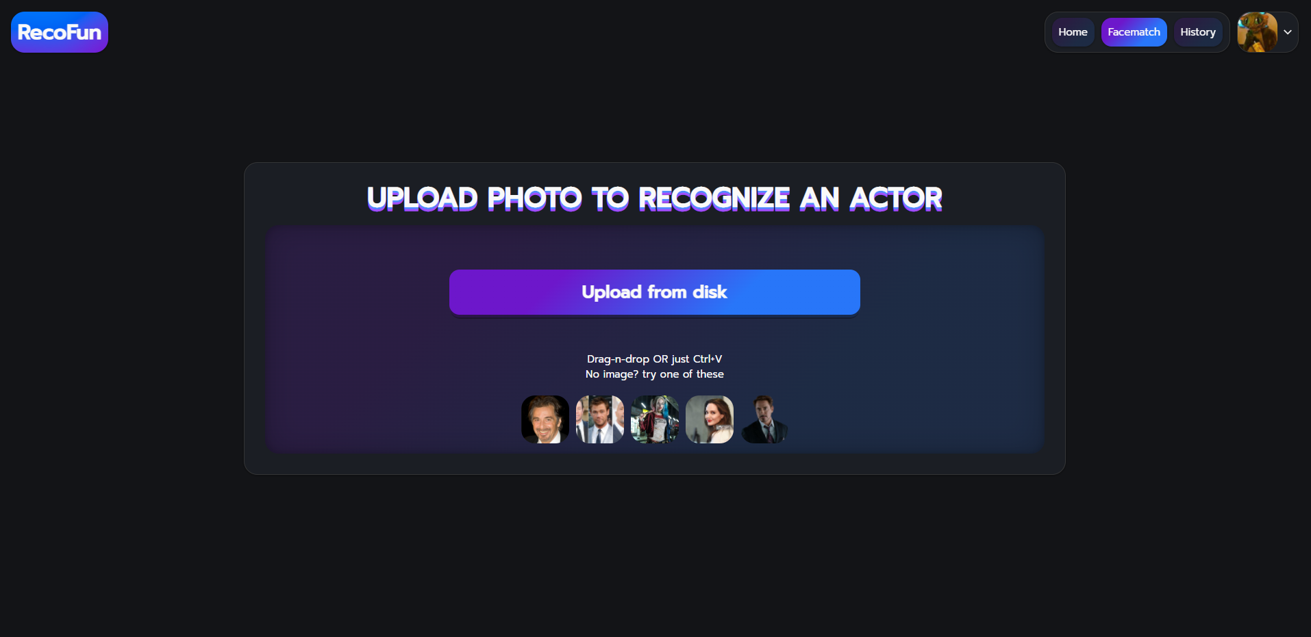 GitHub - seregskupow/face-recognition-app