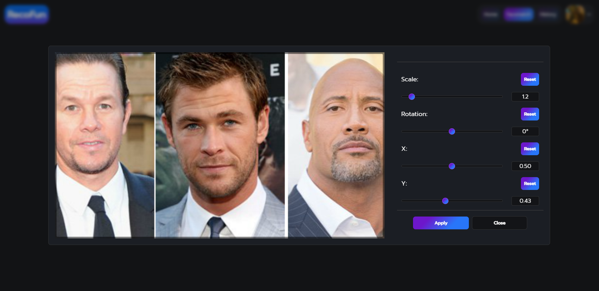 GitHub - seregskupow/face-recognition-app