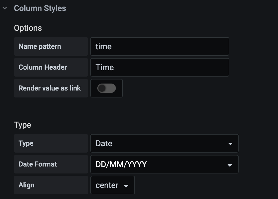 New Table Date And Time Format Is Not Applying · Issue 25531 · Grafana