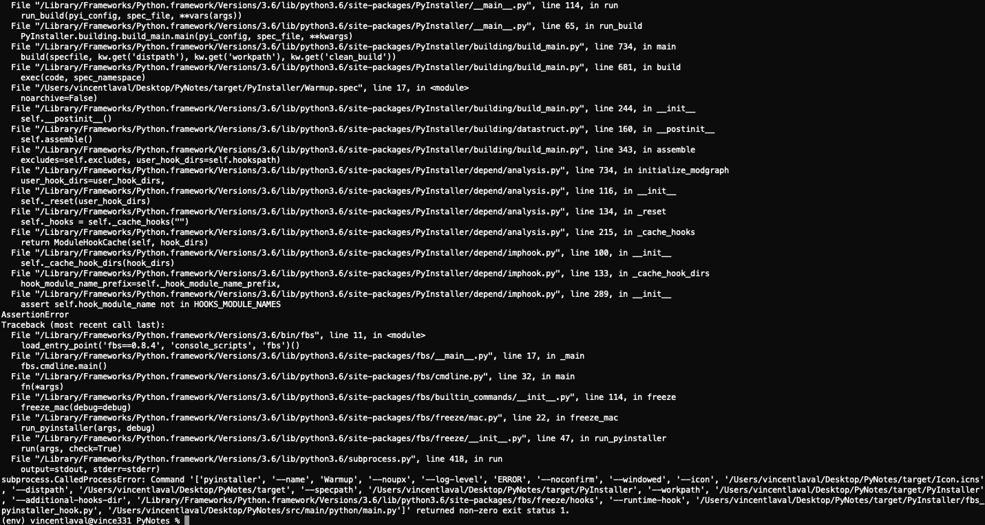 fbs incompatible with pyinstaller 3.6 · Issue #169 · mherrmann/fbs · GitHub