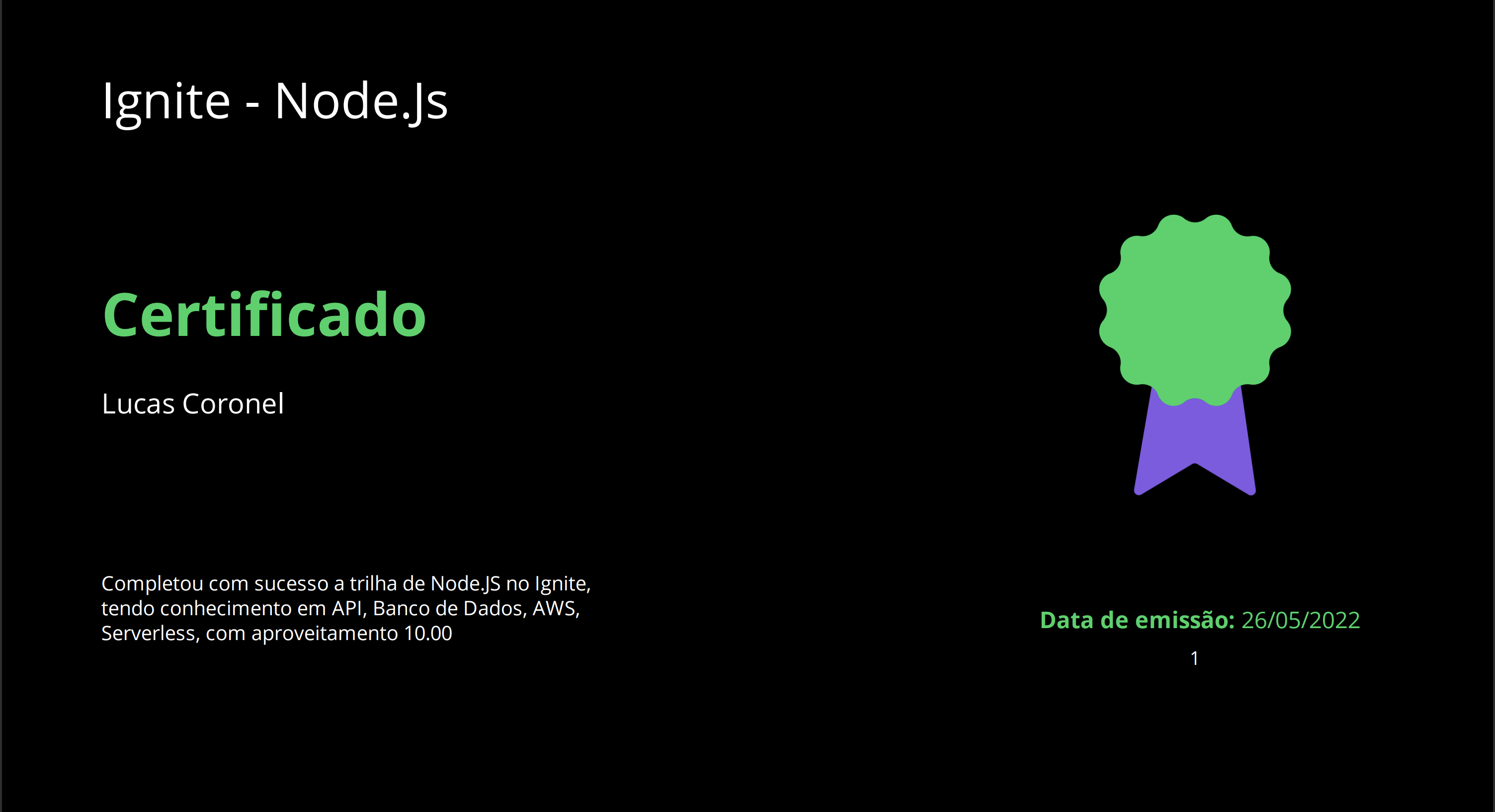 GitHub - lccoronel/ignite-nodejs