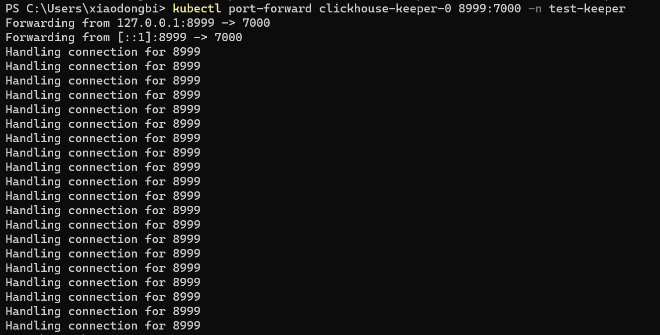 clickhouse-keeper: Readiness probe failed: Get "http://10.244.4.12:7000/metrics": EOF · Issue ...