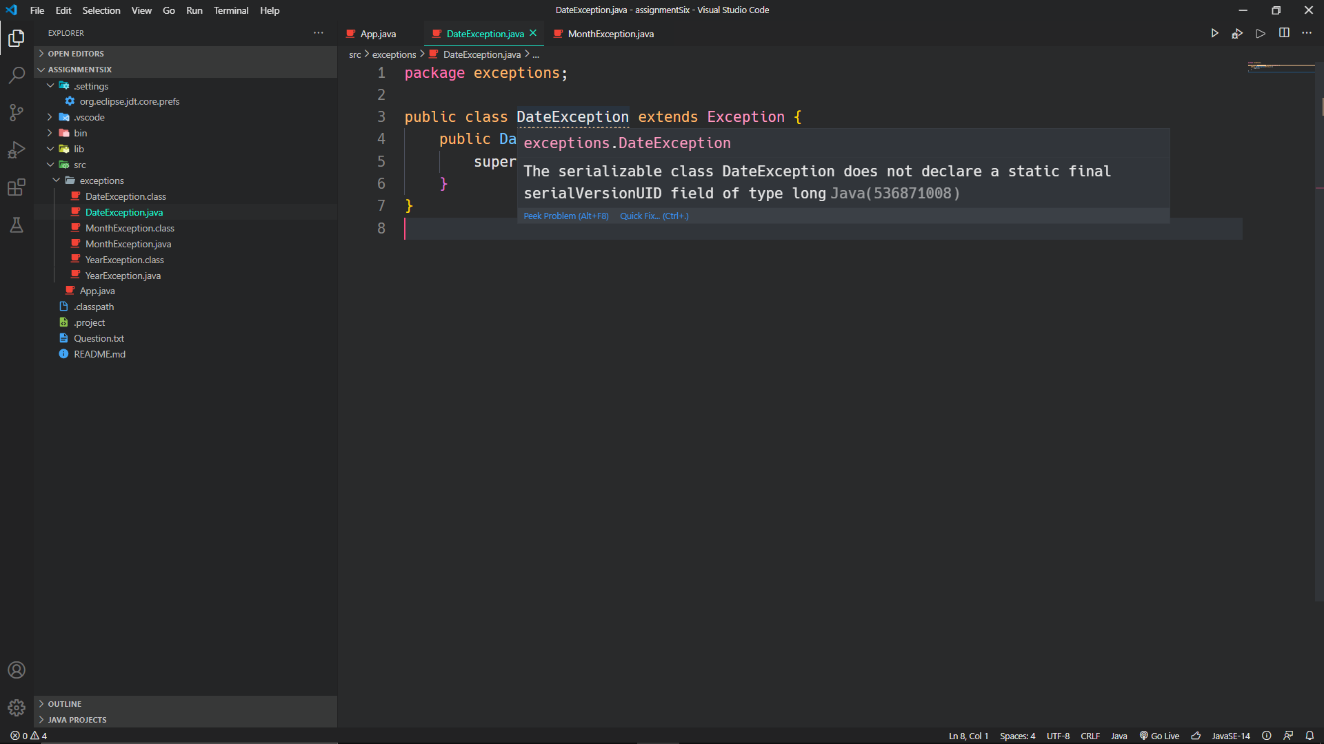 Writing Java in VS CODE shows way too much warnings! · Issue #1657 · redhat-developer/vscode ...