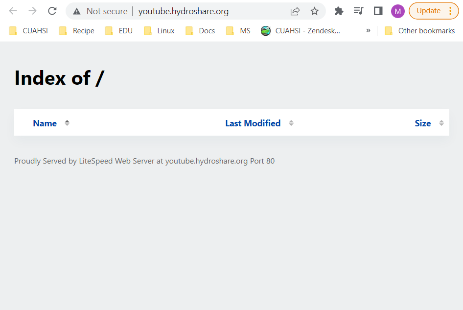 Hydroshare footer youtube link incorrect · Issue #4580 · hydroshare/hydroshare · GitHub