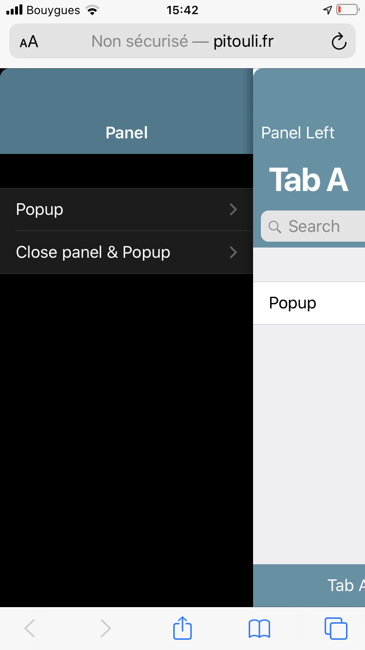 Bug when closing popup from panel · Issue #3720 · framework7io/framework7 · GitHub