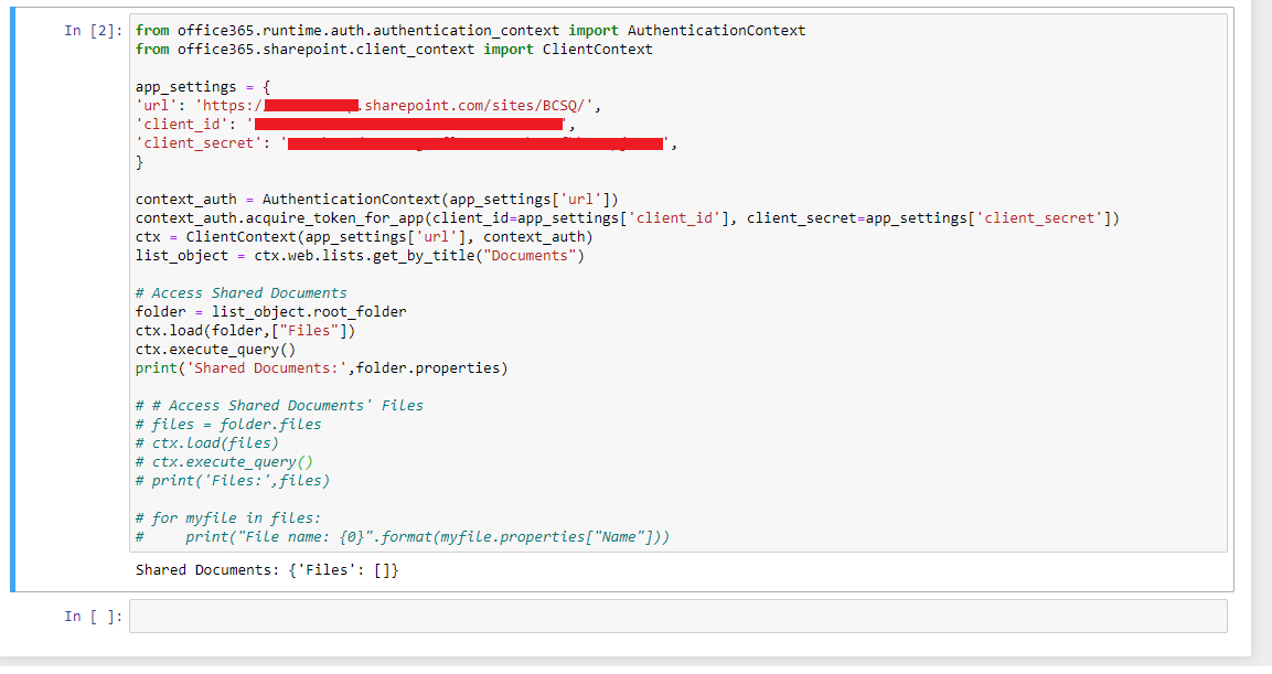Empty Files in 'Documents' · Issue #563 · vgrem/Office365-REST-Python-Client · GitHub