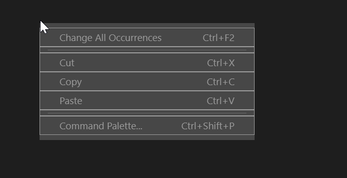 Ugly option list on right click in high contrast mode. · Issue #123698 ...