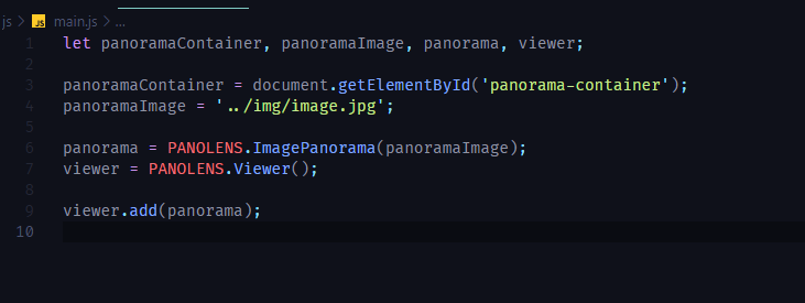 Cant use ImagePanorama · Issue #327 · pchen66/panolens.js · GitHub