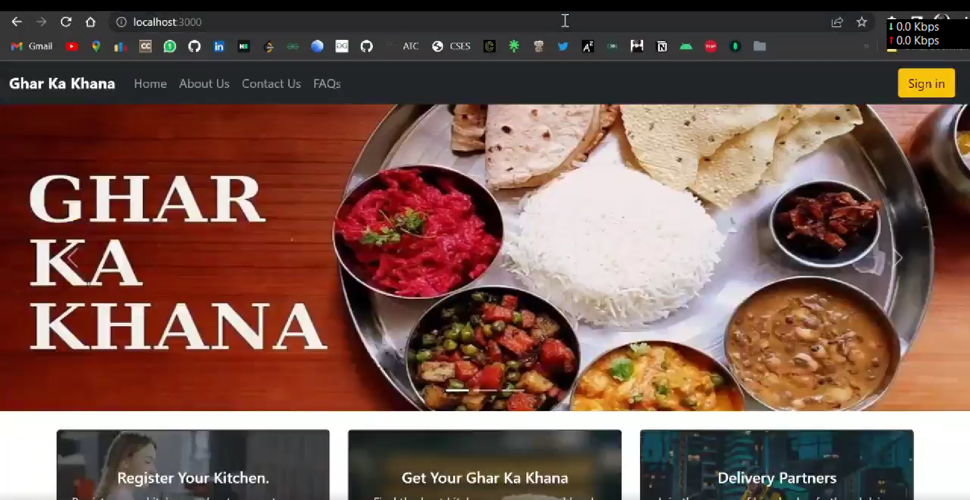 GitHub - Ajeet1606/Ghar-Ka-Khana: An end to end platform for providing ...