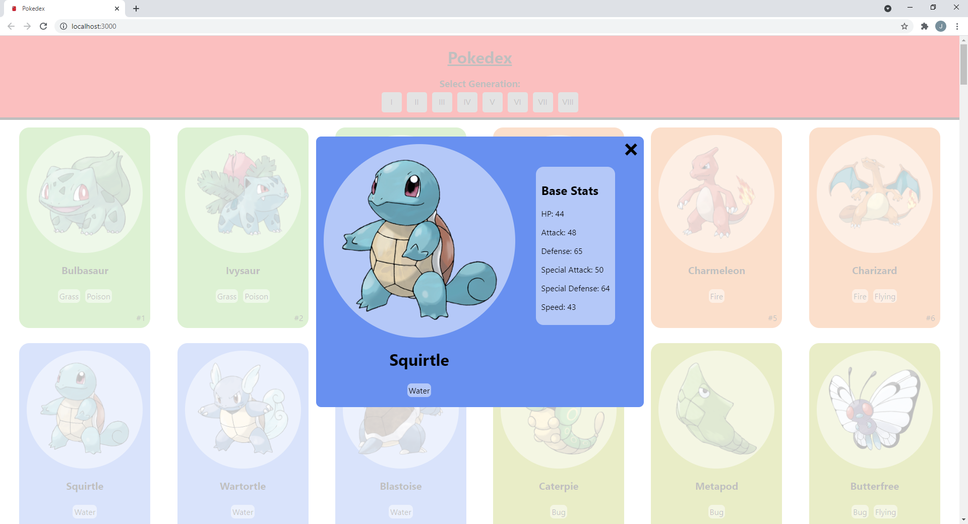 GitHub - john4ster/Pokedex: React web app that displays data about ...